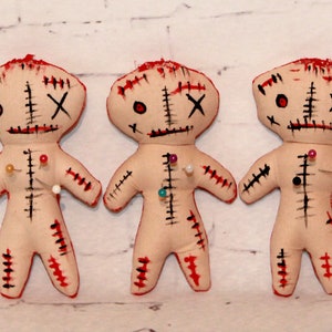 3 Vudu Dolls Horror - Etsy
