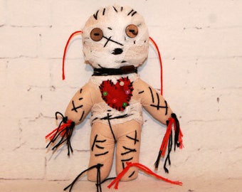 Voodoo Doll With Pins - Etsy