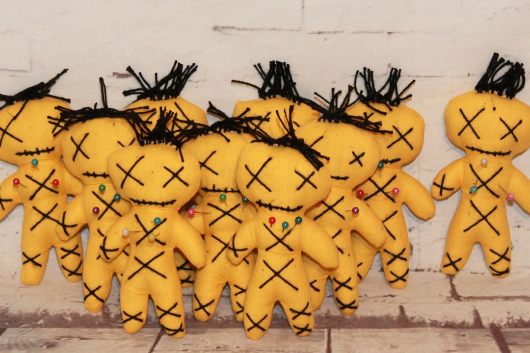 10 Gift Voodoo Dolls for Gift 4,5 Inches Voodoo Doll Gift - Etsy