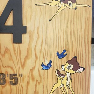 Custom Made Disney Growth Board - Etsy Canada