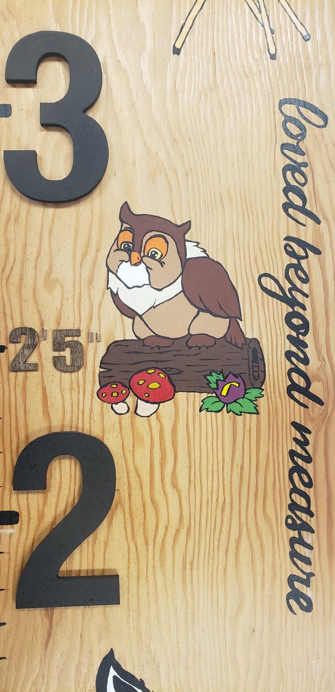 Custom Made Disney Growth Board - Etsy Canada