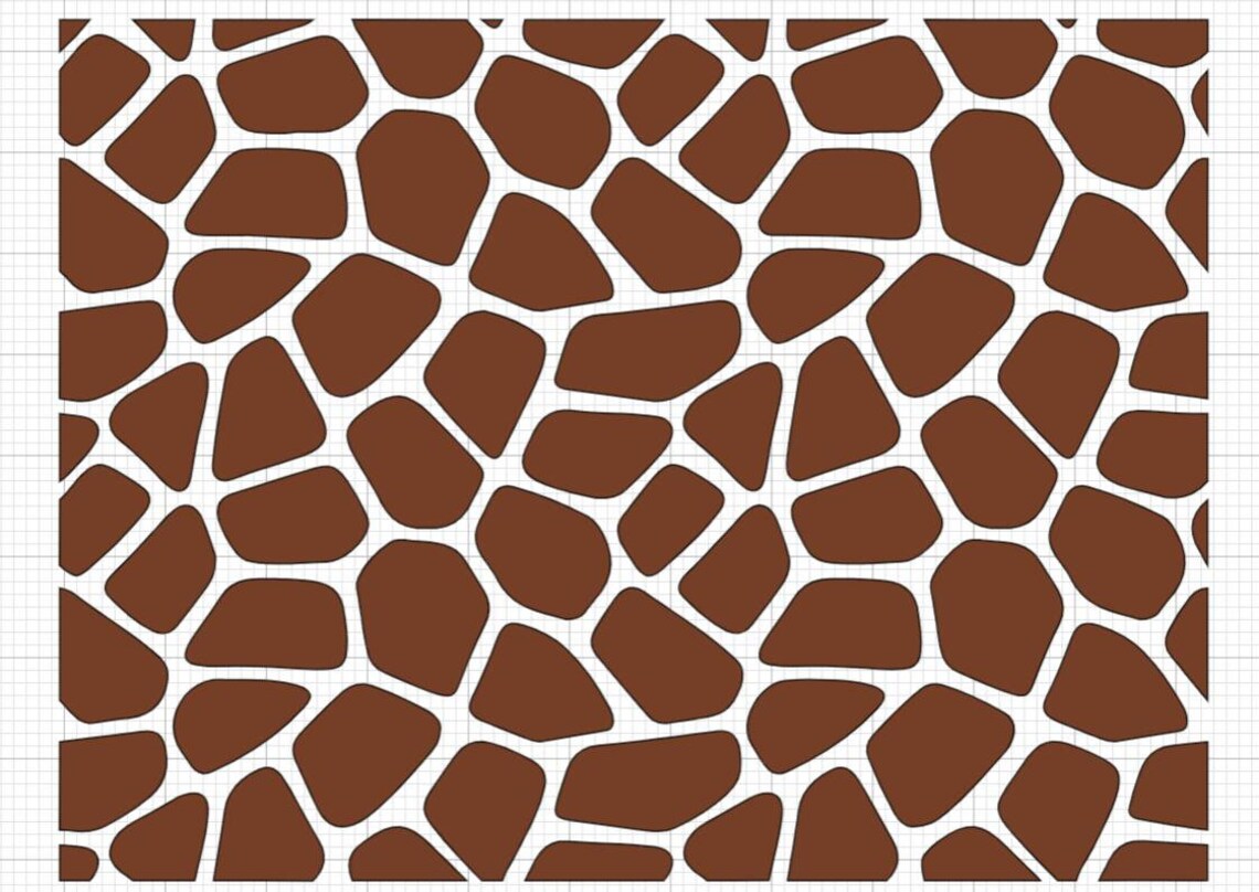 Seamless Giraffe Pattern Svg Png Eps Giraffe Print Svg | Etsy