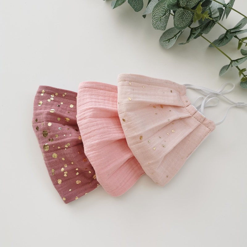 Pink Face Mask - Etsy