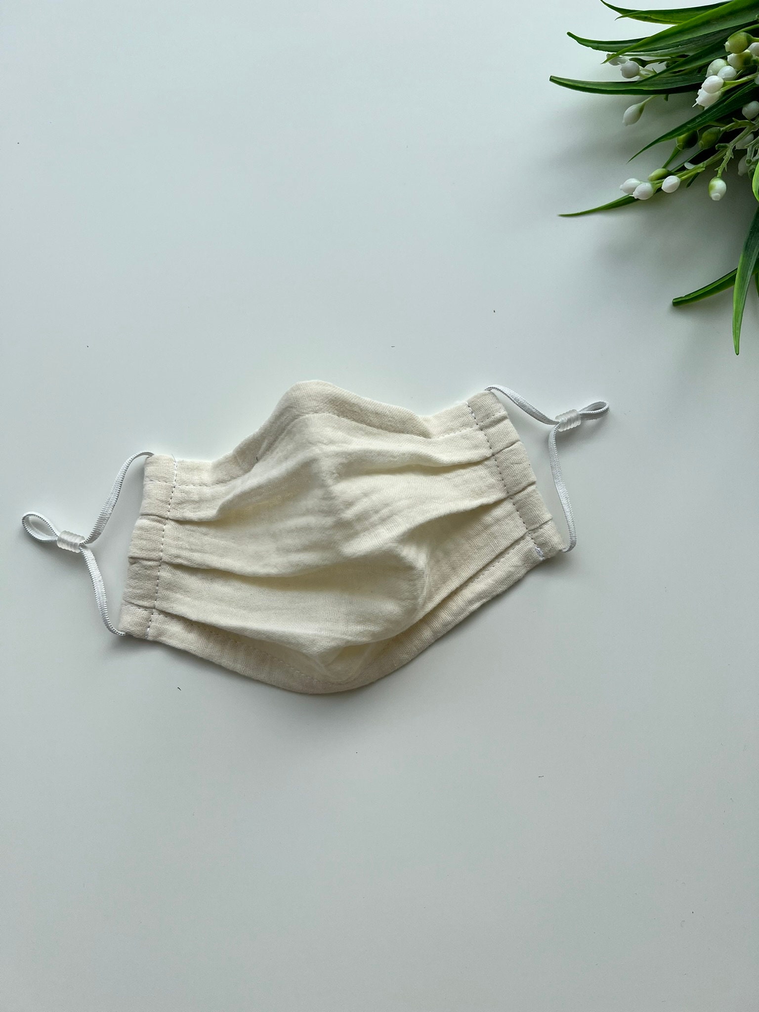 Organic ONE Layer Face Masks for Adult or Child Breathable - Etsy