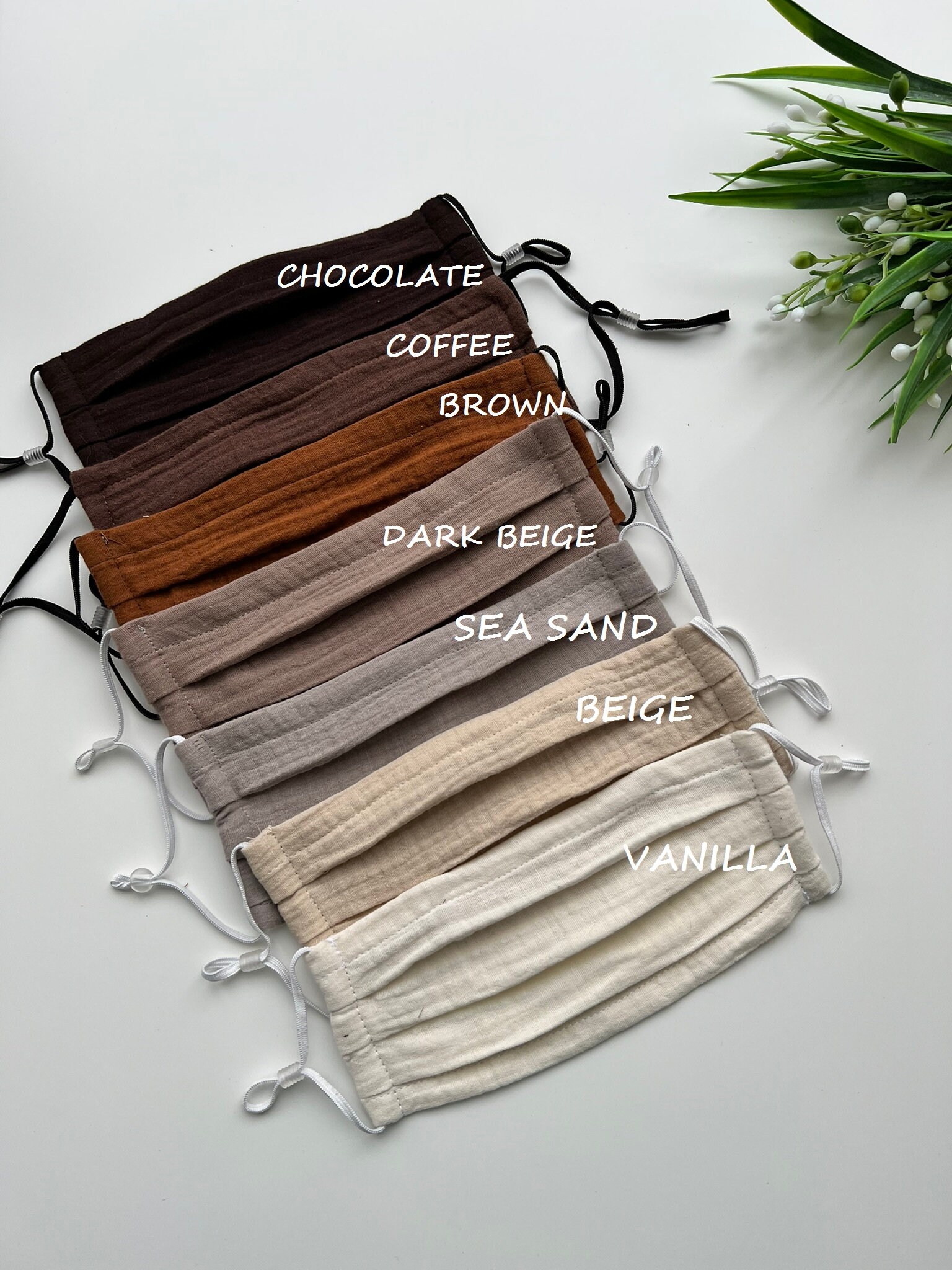 Organic ONE Layer Face Masks for Adult or Child Breathable - Etsy