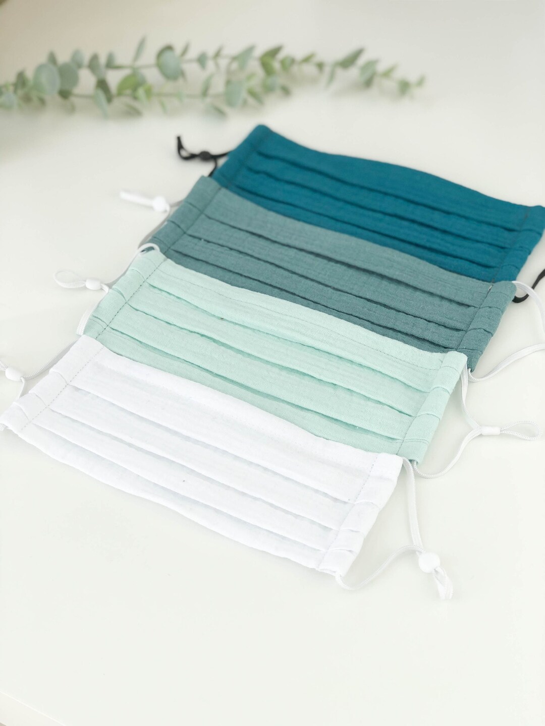 Organic Thin Single Layer Face Mask, Lightweight Breathable Face Mask ...