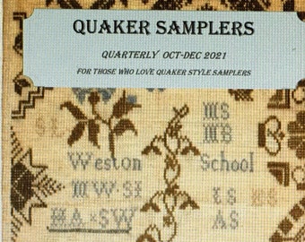 Quaker Samplers Magazine - Etsy