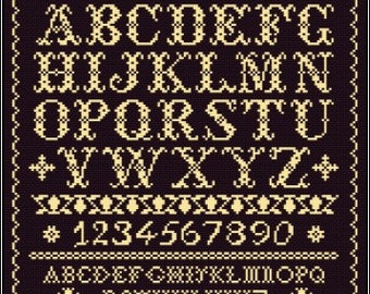 1817 Scottish Sampler Antique Reproduction Cross Stitch - Etsy