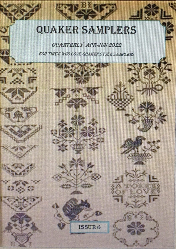 Quaker Sampler Magazine | Etsy