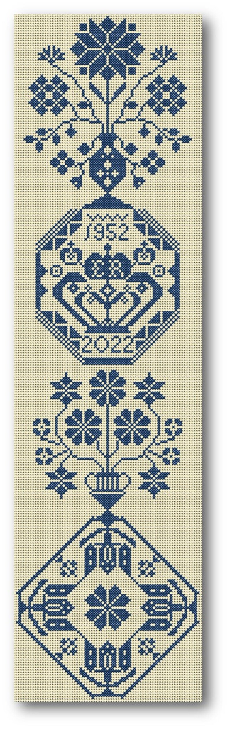 Quaker Commemorative Royal Samplers - Etsy