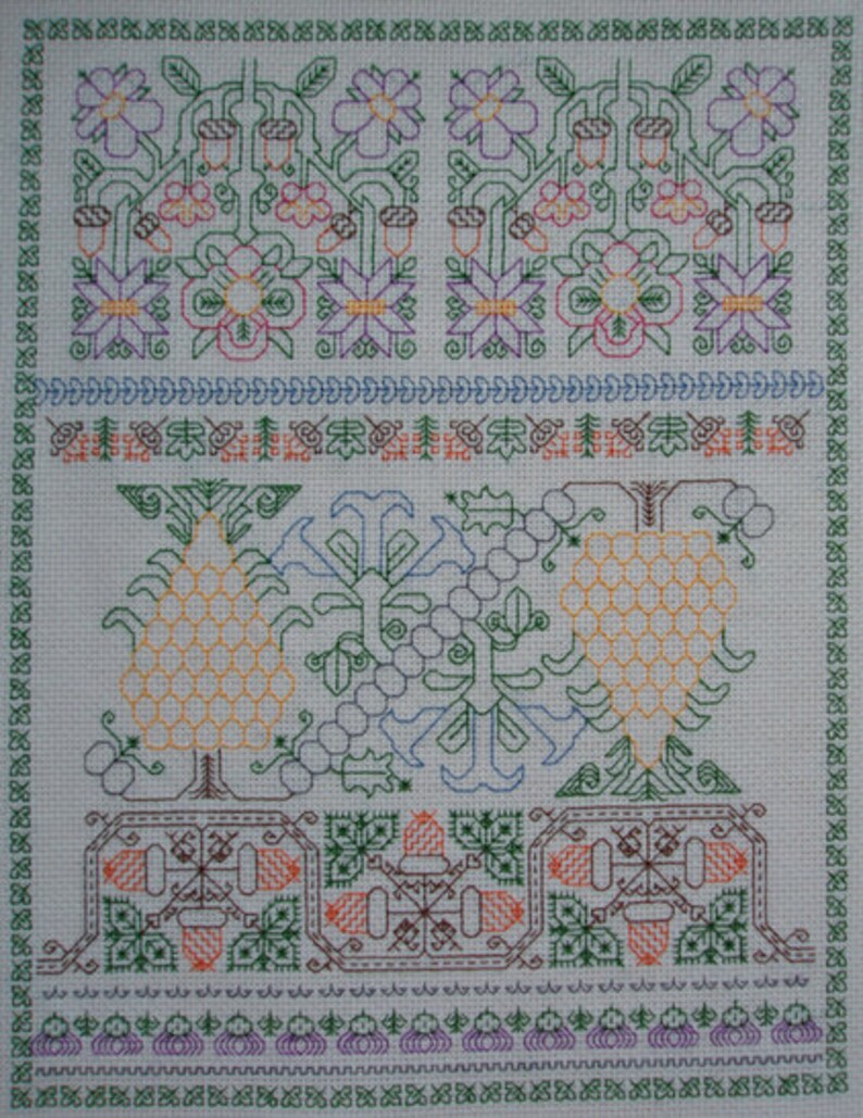 A Large Collection of Blackwork Patterns Put Together to Form Beautiful ...