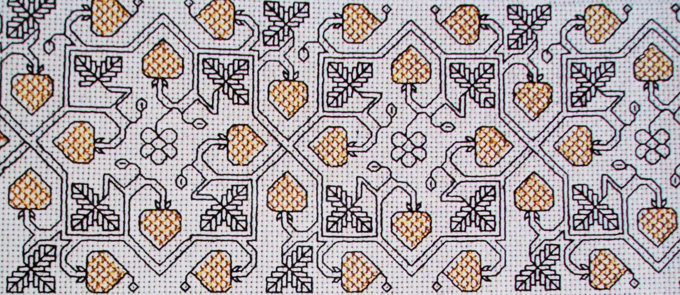 A Large Collection of Blackwork Patterns Put Together to Form Beautiful ...