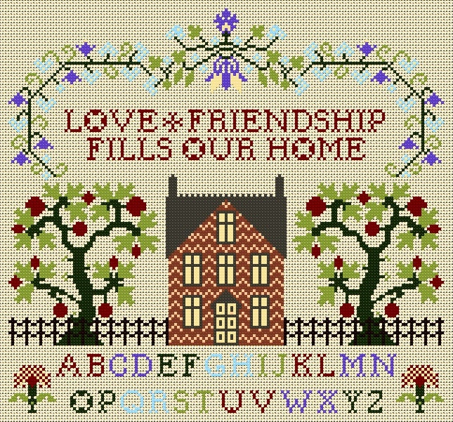Samplers Countrystyle is Full of Country Themed Designs Which Give a ...