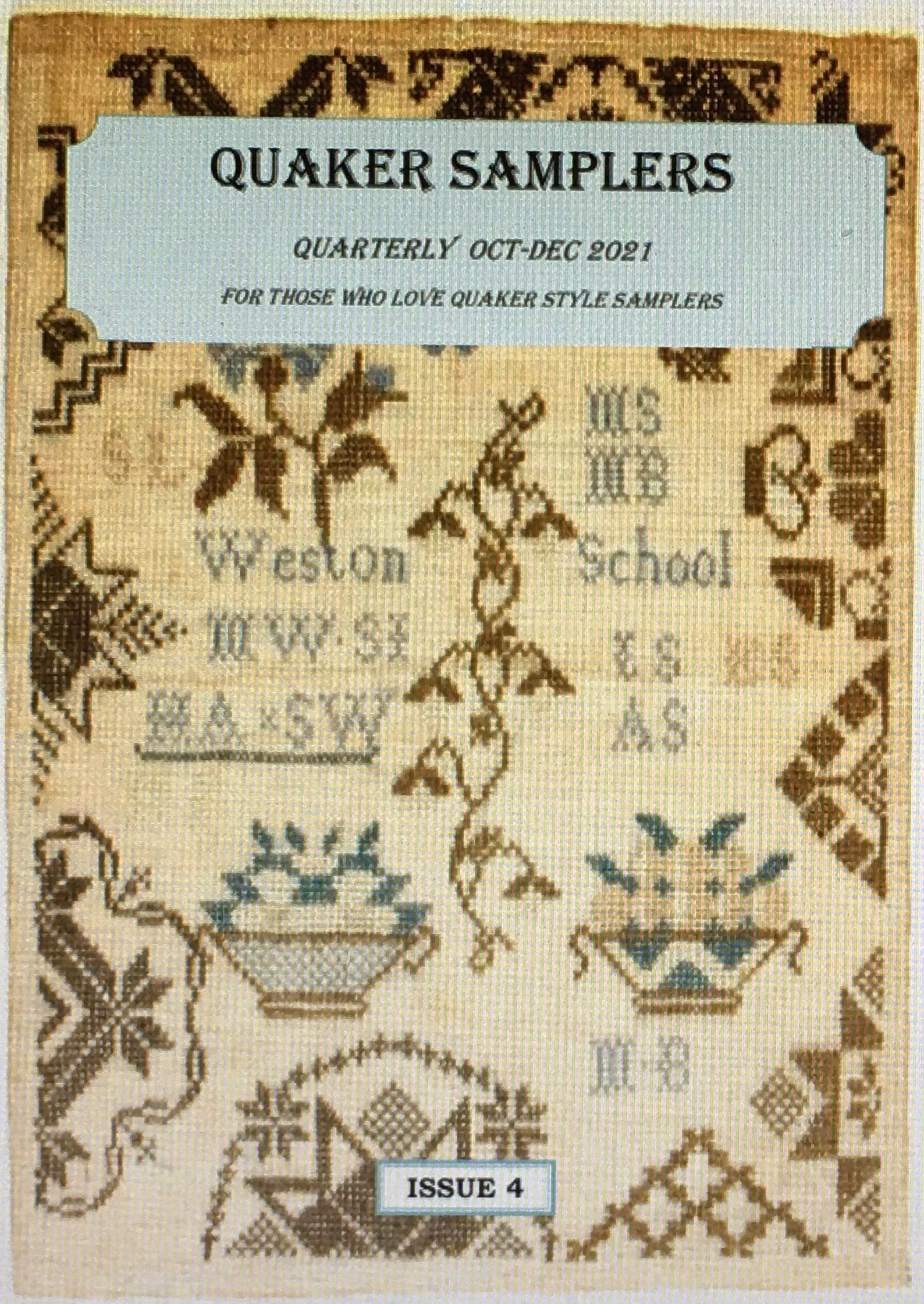 Quaker Samplers Magazine - Etsy