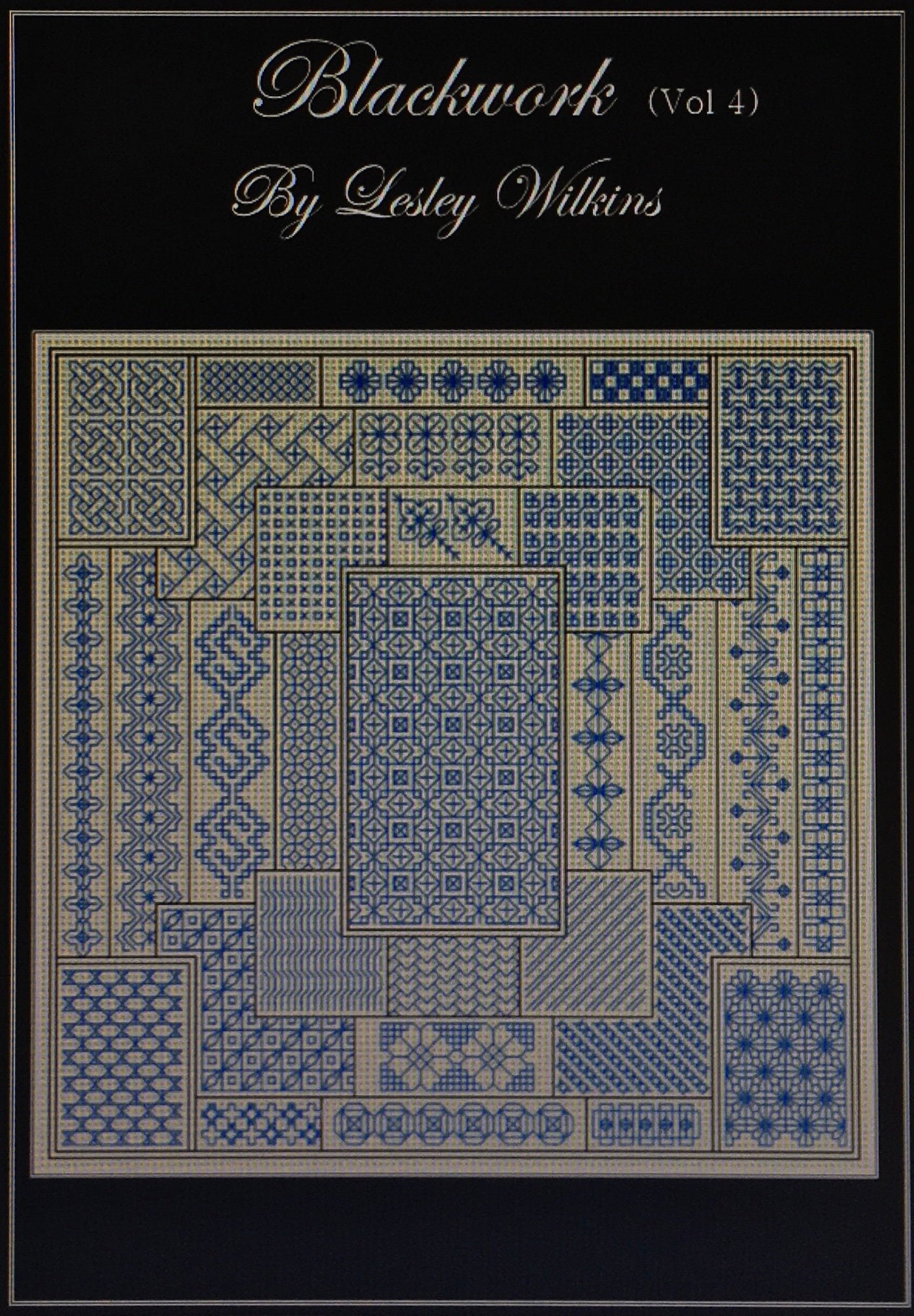 Blackwork Provides Full Colour Charts & Instructions to Sew,information ...