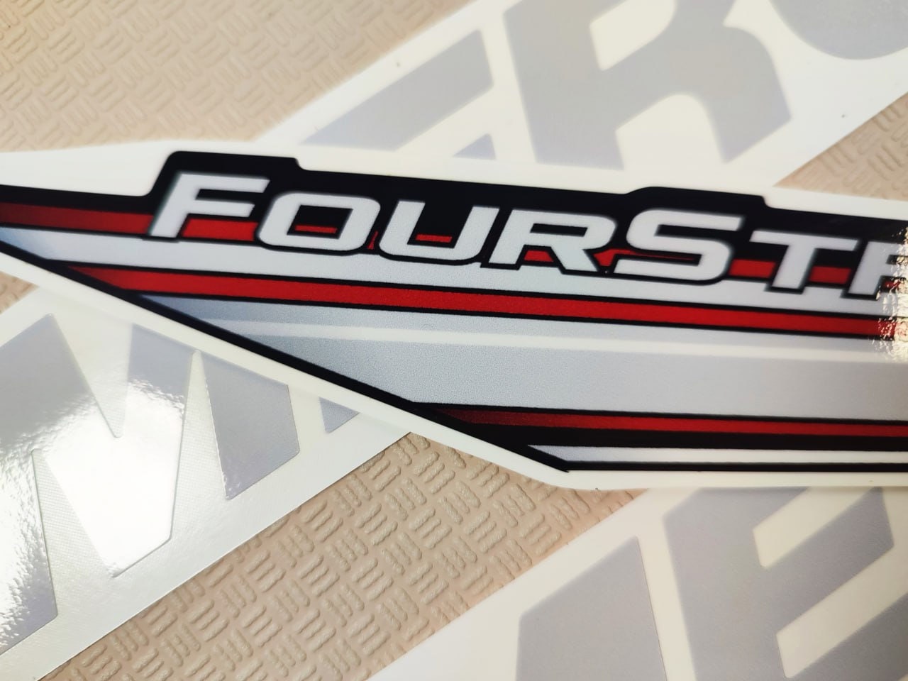 Vinyl Graphic Decals Set of Handmade for Mercury 15 Four Stroke ...