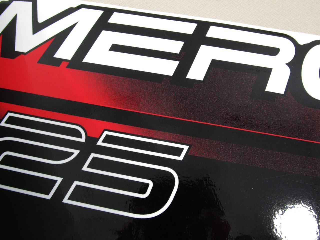 Decal Set for MERCURY Two Stroke 125 Hp Outboard. Vinyl Kit Sticker for ...