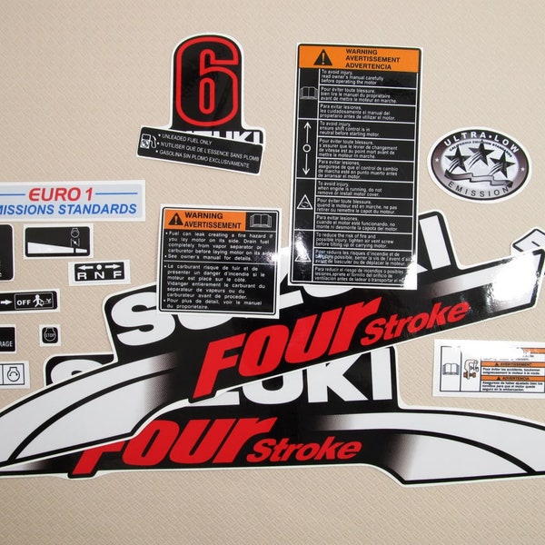 Suzuki Outboard Decal - Etsy