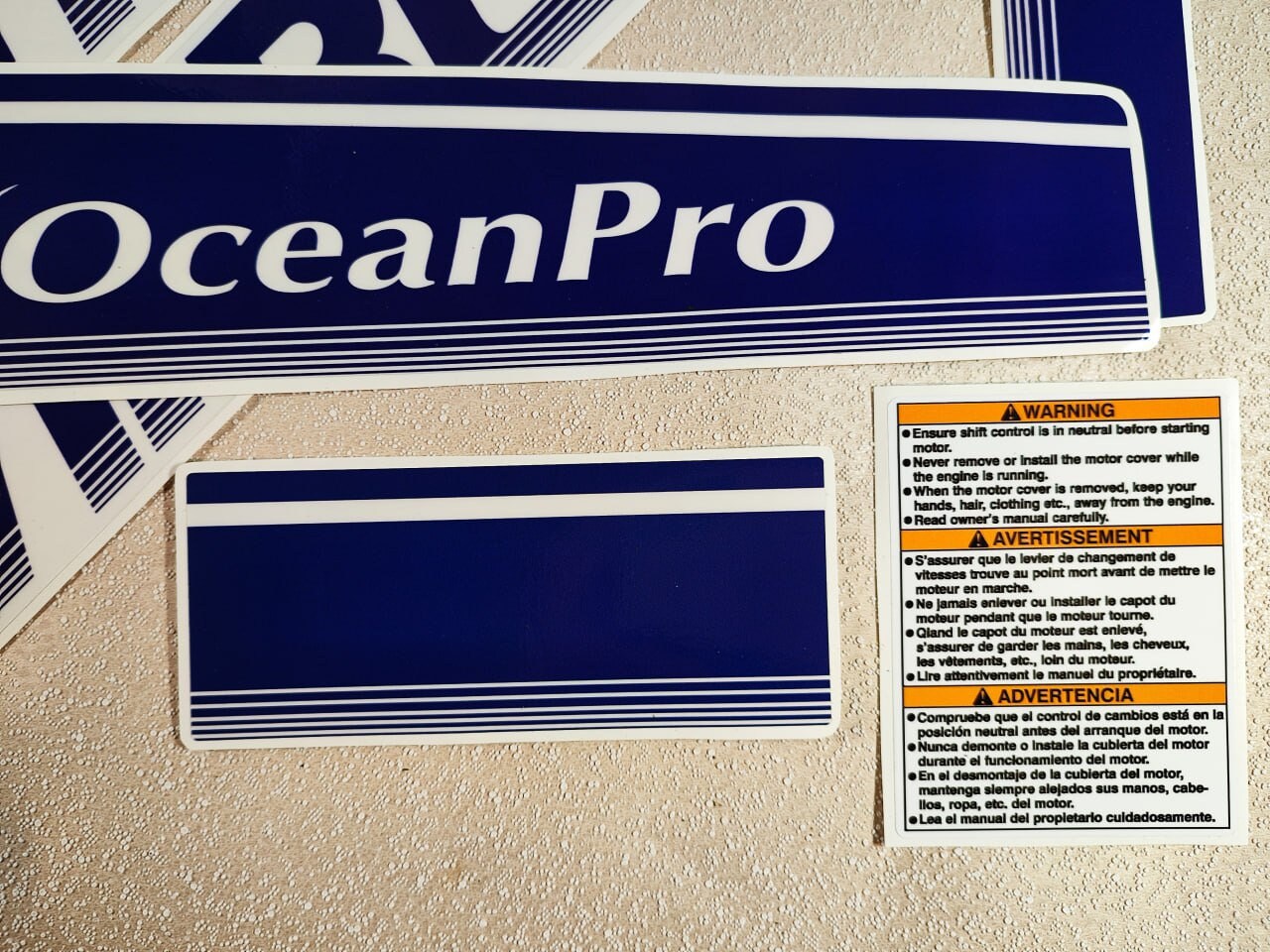 Vinyl Graphic Decals Set for Evinrude 115 Two Stroke Outboard Engine ...