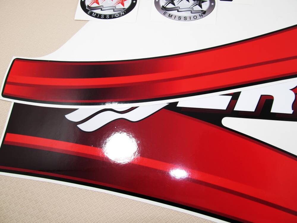 Decal Set for Mercury 125 Hp Outboard. Vinyl Red Kit Sticker for ...