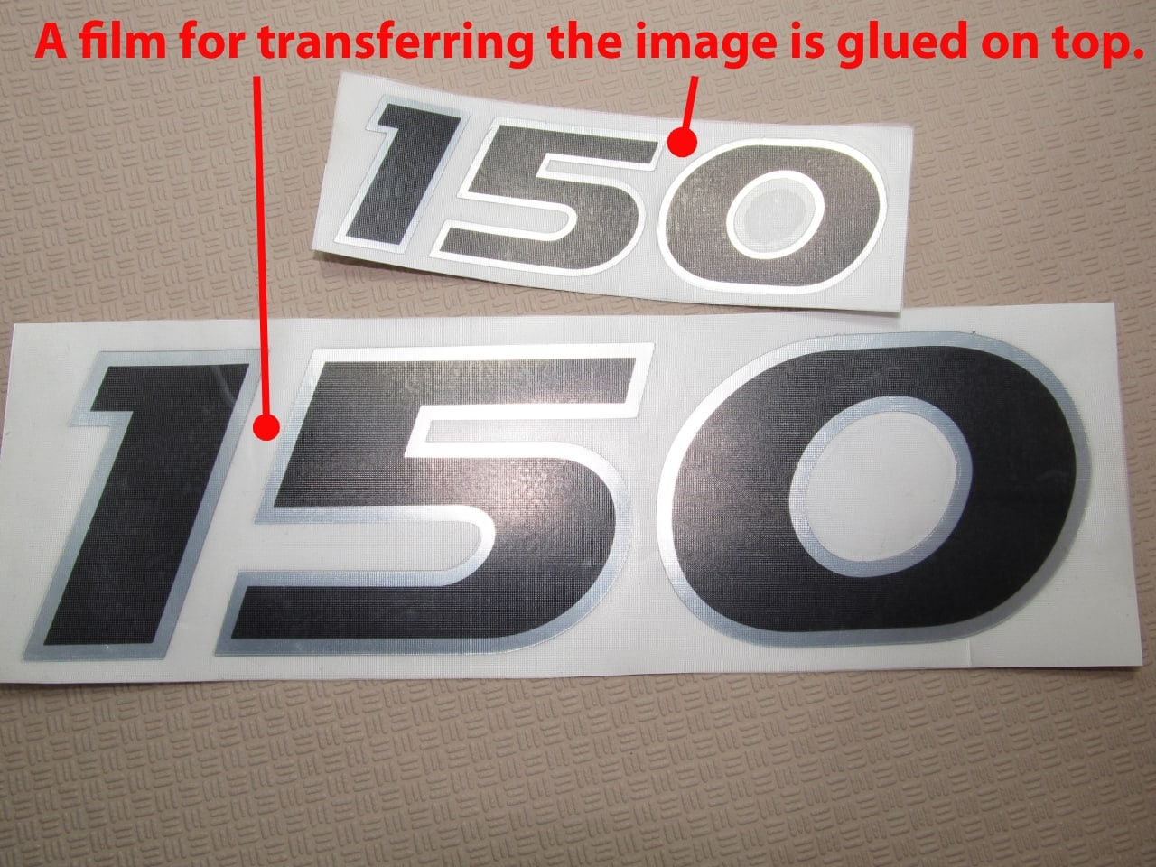 Vinyl Graphic Decals Set of Handmade for Honda BF 150 Four Stroke ...