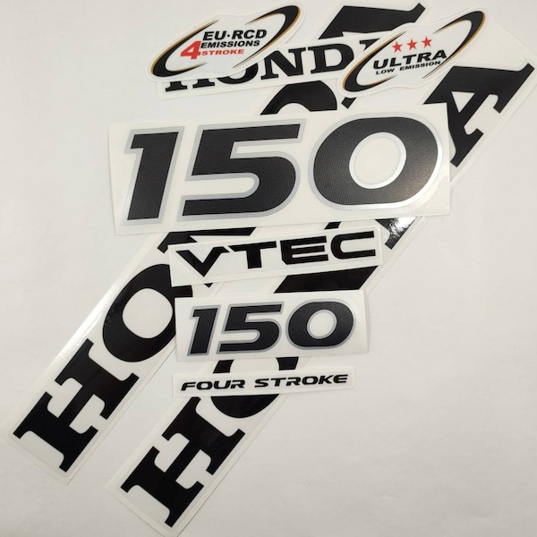 Honda Outboard Decals - Etsy