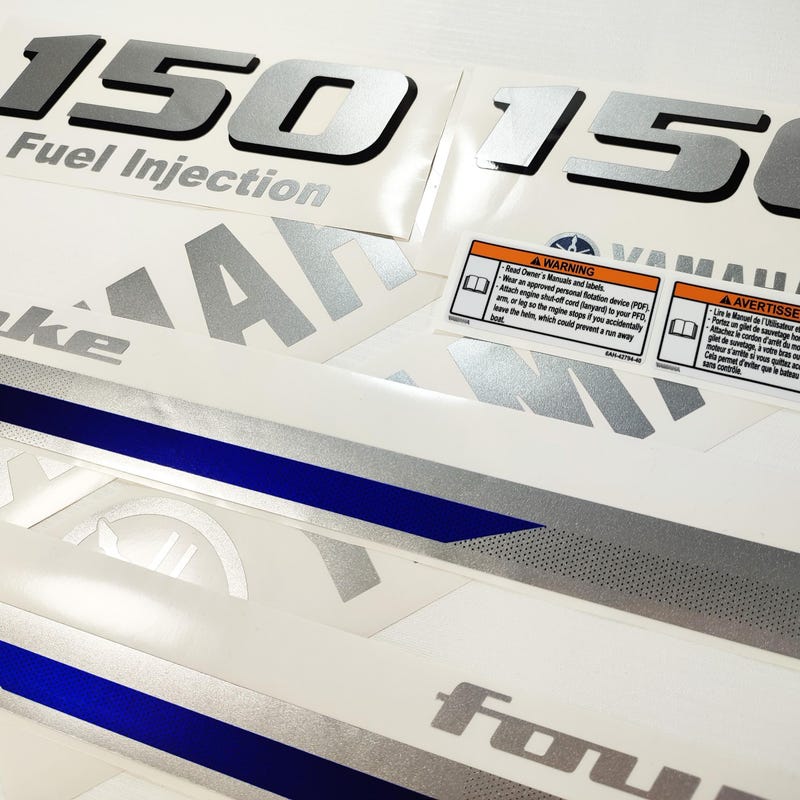 Yamaha Outboard Stickers - Etsy