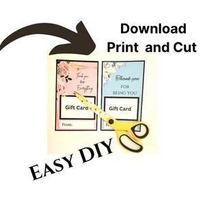 Thank You Gift Card Holder/ Appreciation Gift Card Holder - Etsy