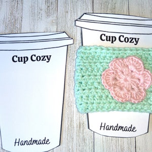 Product Holders/display Inserts for Handmade Coffee Cup Cozies - Etsy