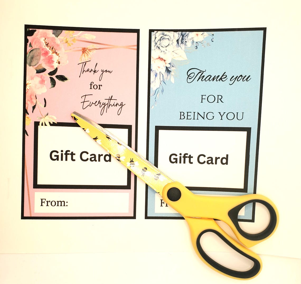 Thank You Gift Card Holder/ Appreciation Gift Card Holder - Etsy