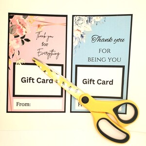 Thank You Gift Card Holder/ Appreciation Gift Card Holder - Etsy