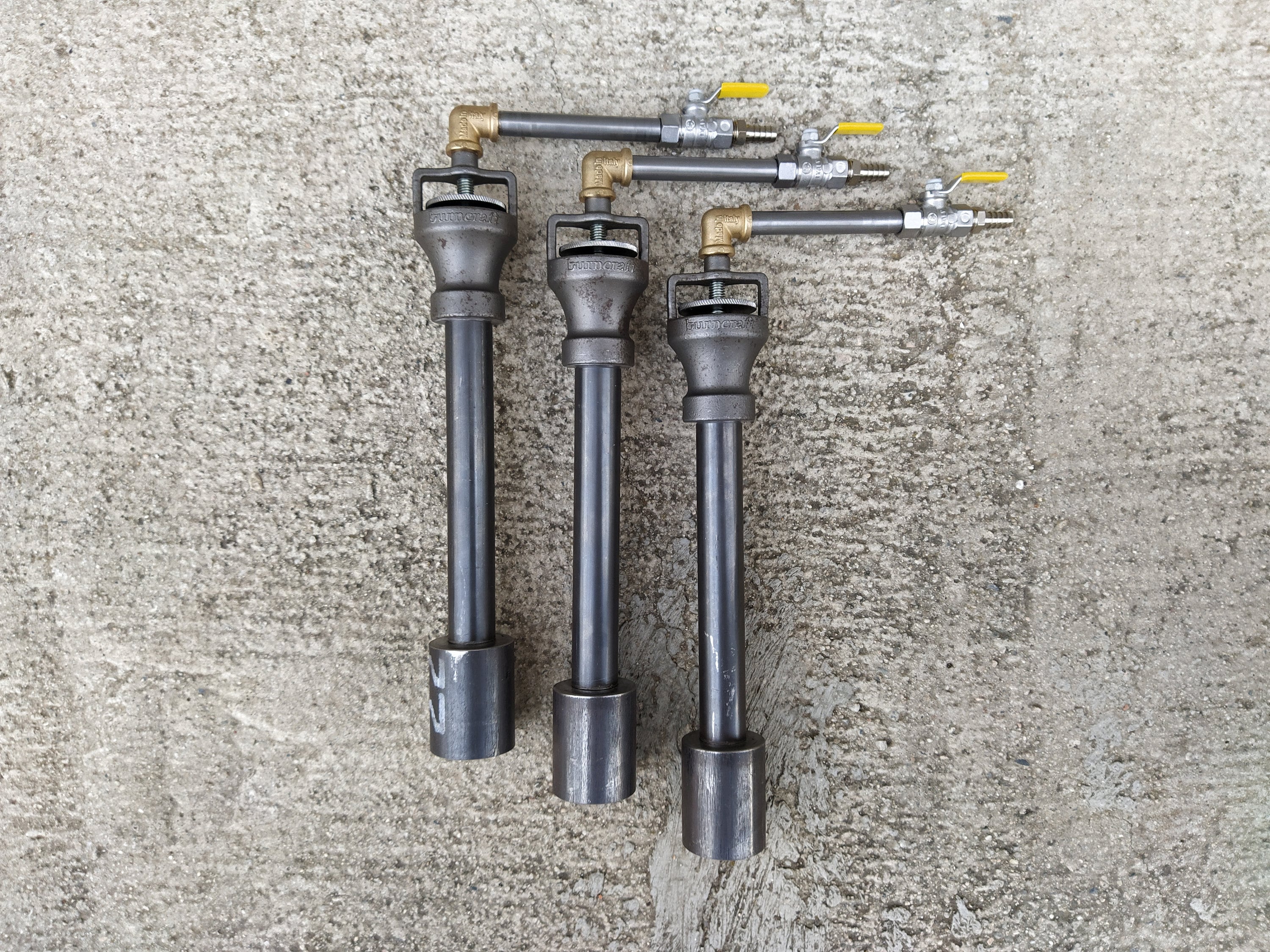 Three Gas Propane Forge Burners for Blacksmiths and Smelting by ...