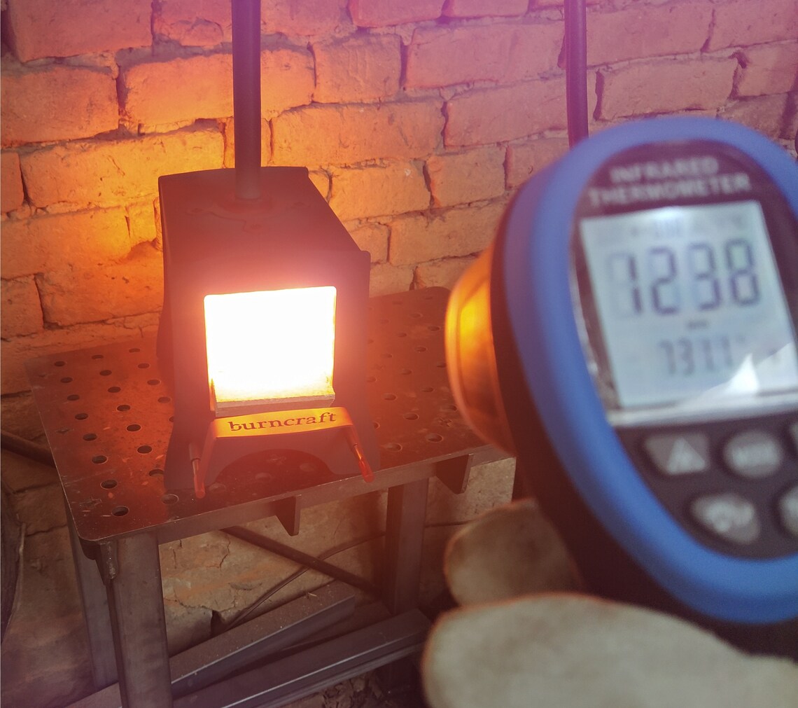 Gas Propane Forge Blacksmith Knifemaking Made by BURNCRAFT - Etsy