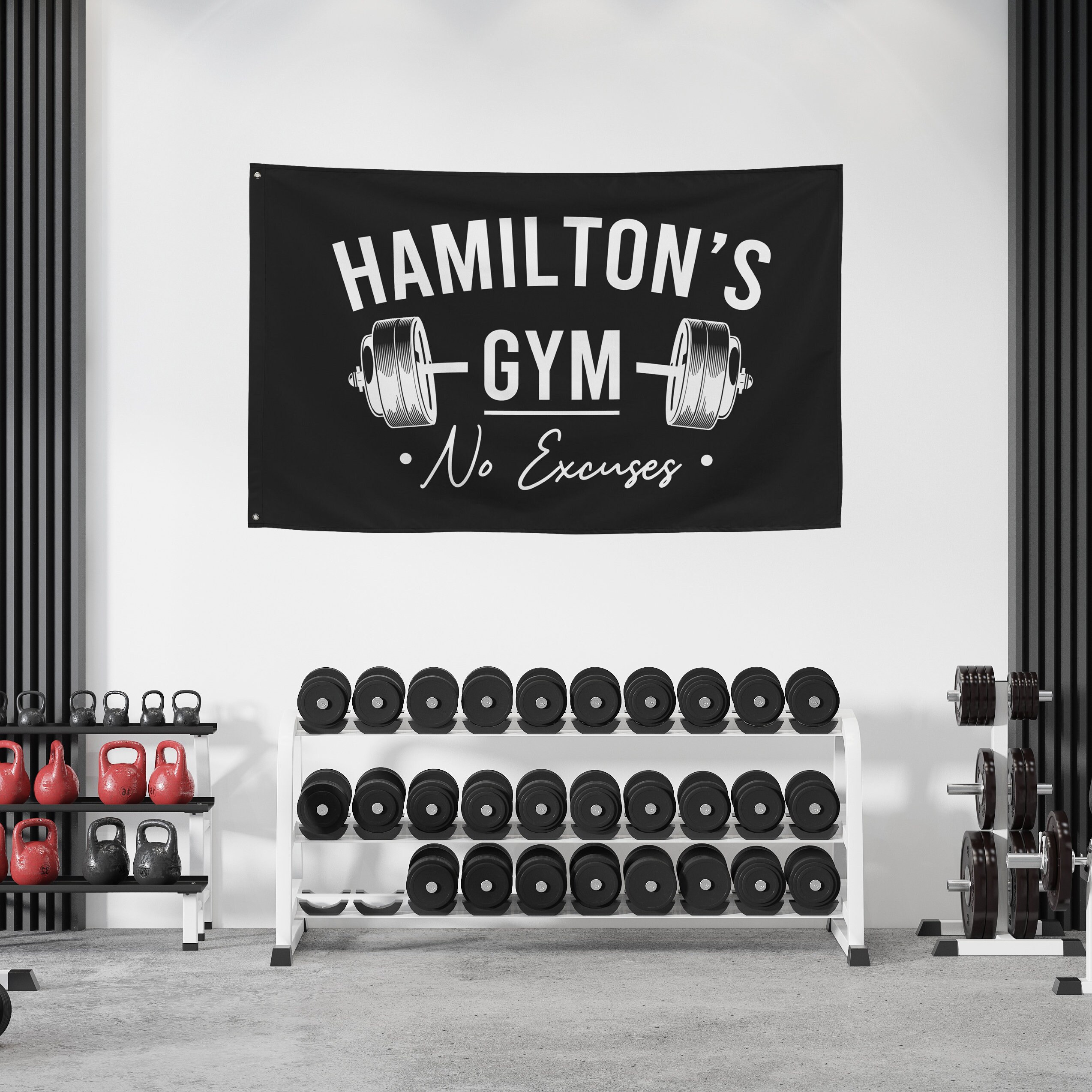 Custom Home Gym Wall Art Sign, Home Gym Decor, Gym Sign, Gym Motivation ...