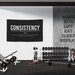 Consistency Gym Motivation Definition Banner Flag, Gym Wall Art, Gym ...