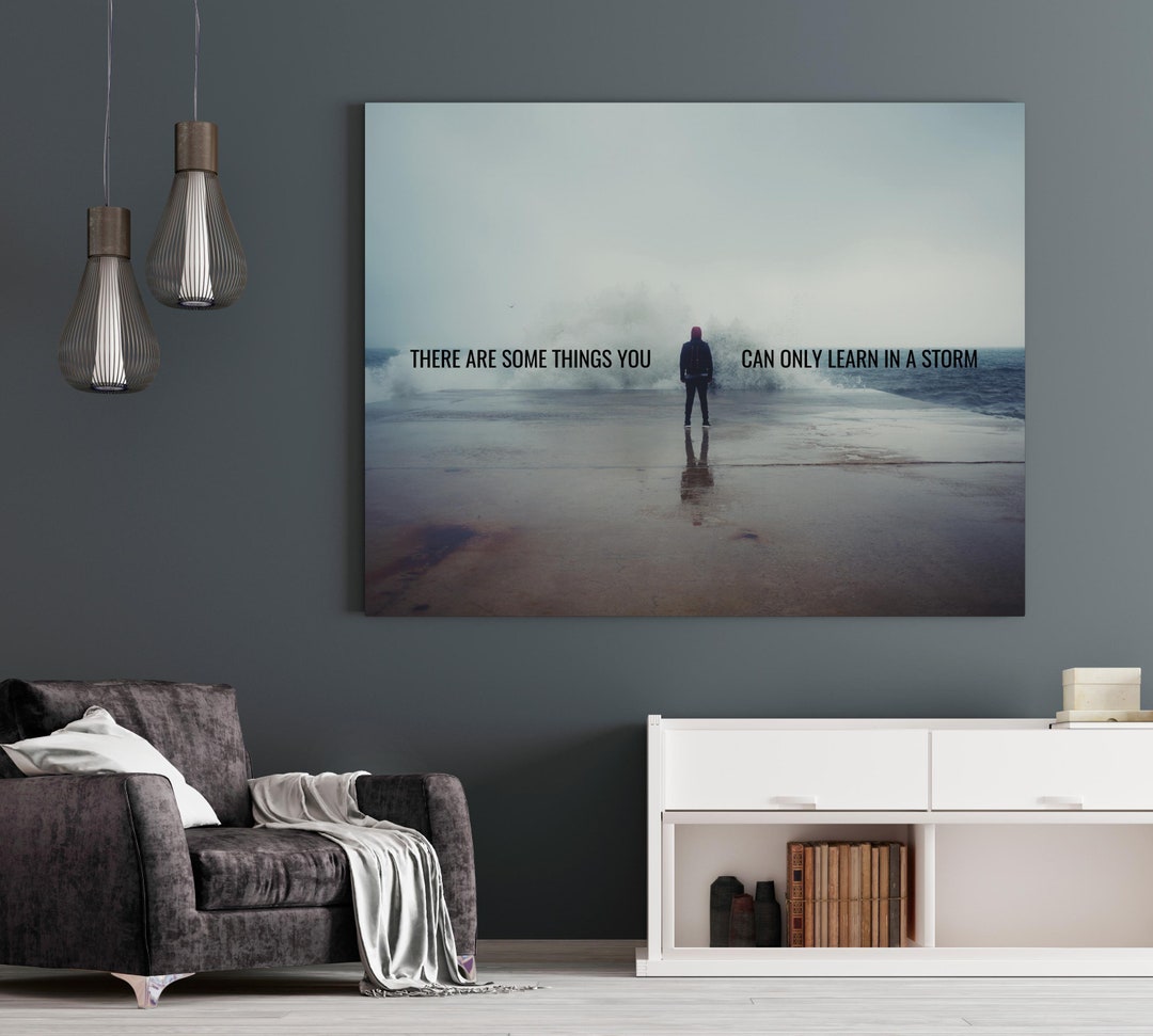 Motivational Canvas Print, Mental Health Art, Entrepreneur Art ...