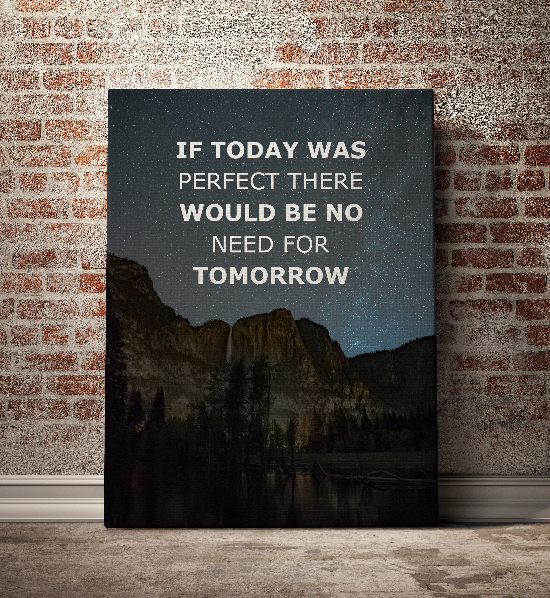 Motivational Canvas Art / Inspirational Poem Canvas Wall Art Canvas ...