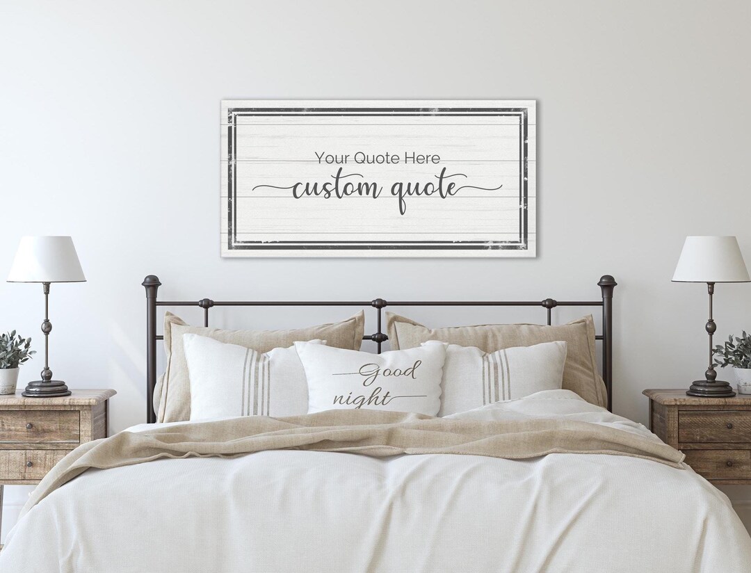 Custom Quote Sign for Home, Personalized Sign, Custom Wall Decor ...