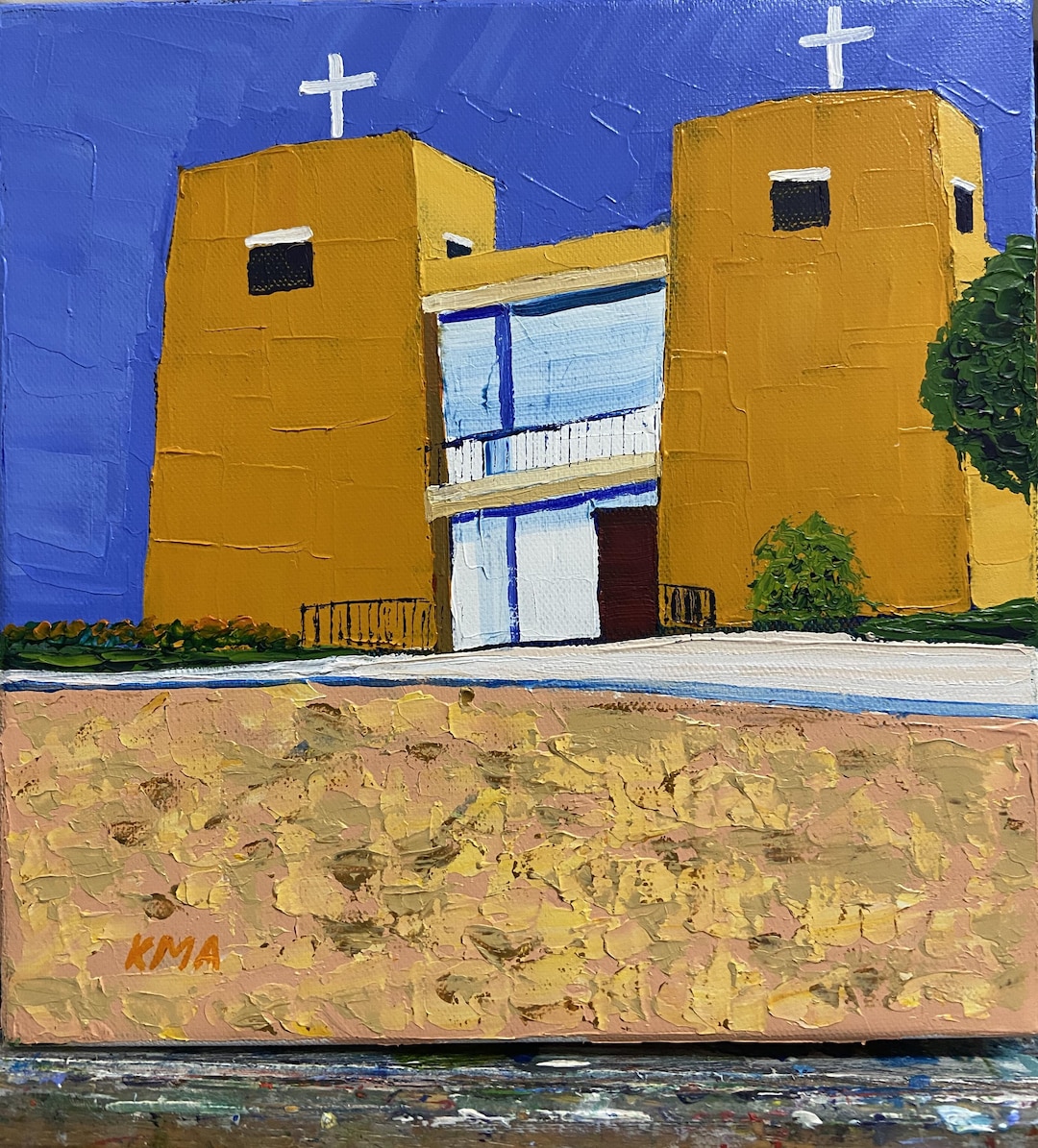 Mission Church on Nambe Reservation - Etsy