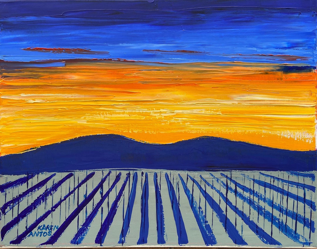 Albuquerque Sunrise View From Coralles Vineyard - Etsy