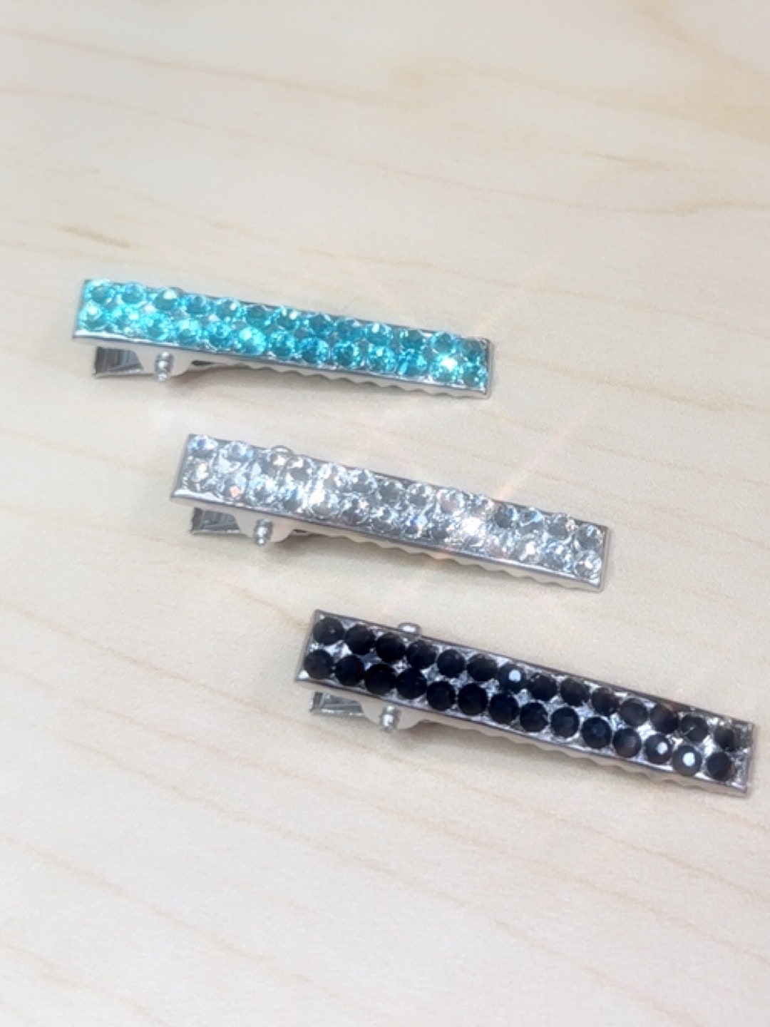 Rhinestone/unique Hairclip/trendy Hairpins/rhinestone Hairclip/bridal ...