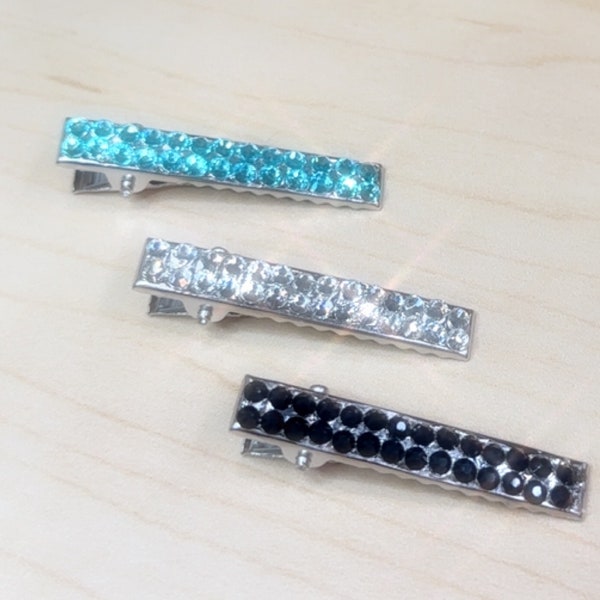 Rhinestone Clip - Etsy