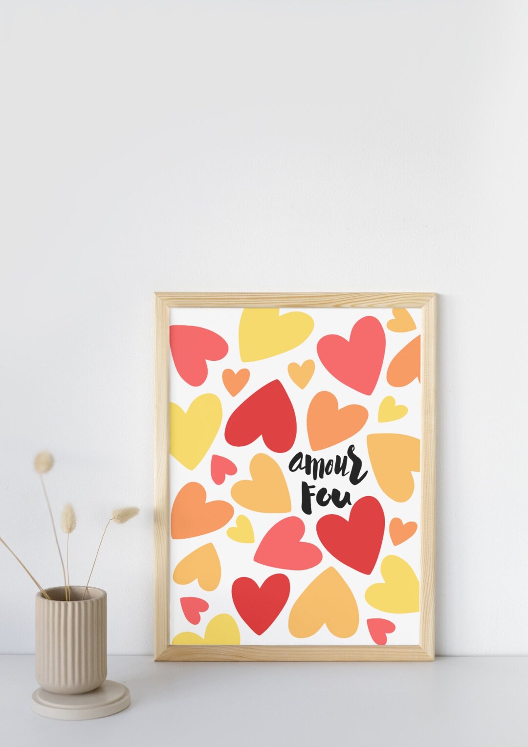 Crazy Love Poster Printable Wall Decoration - Etsy