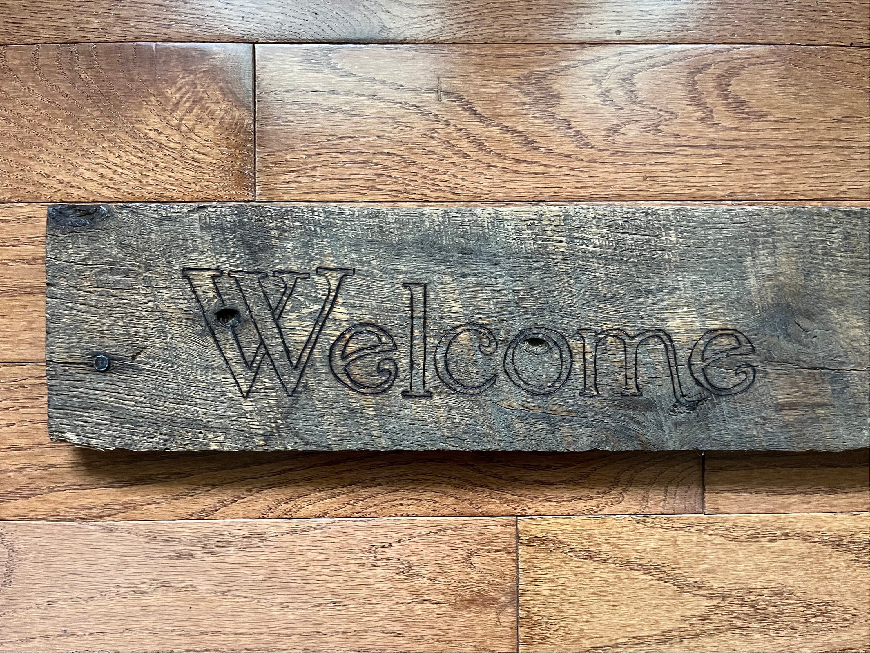 Welcome Home Wood Sign - Etsy
