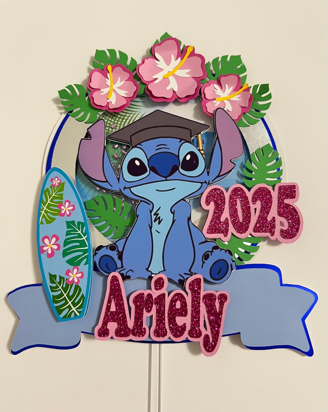 Graduate Stitch Cake Topper, Stitch Graduation, Stitch Graduation Party ...