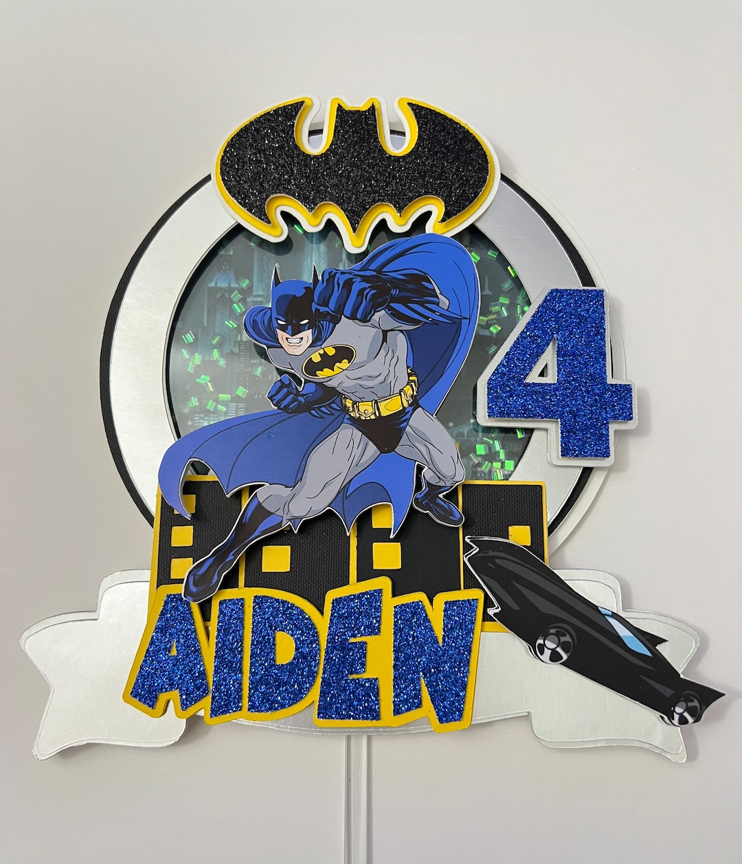 Batman Cake Topper Batman Cake Topper Birthday Cake Topper - Etsy