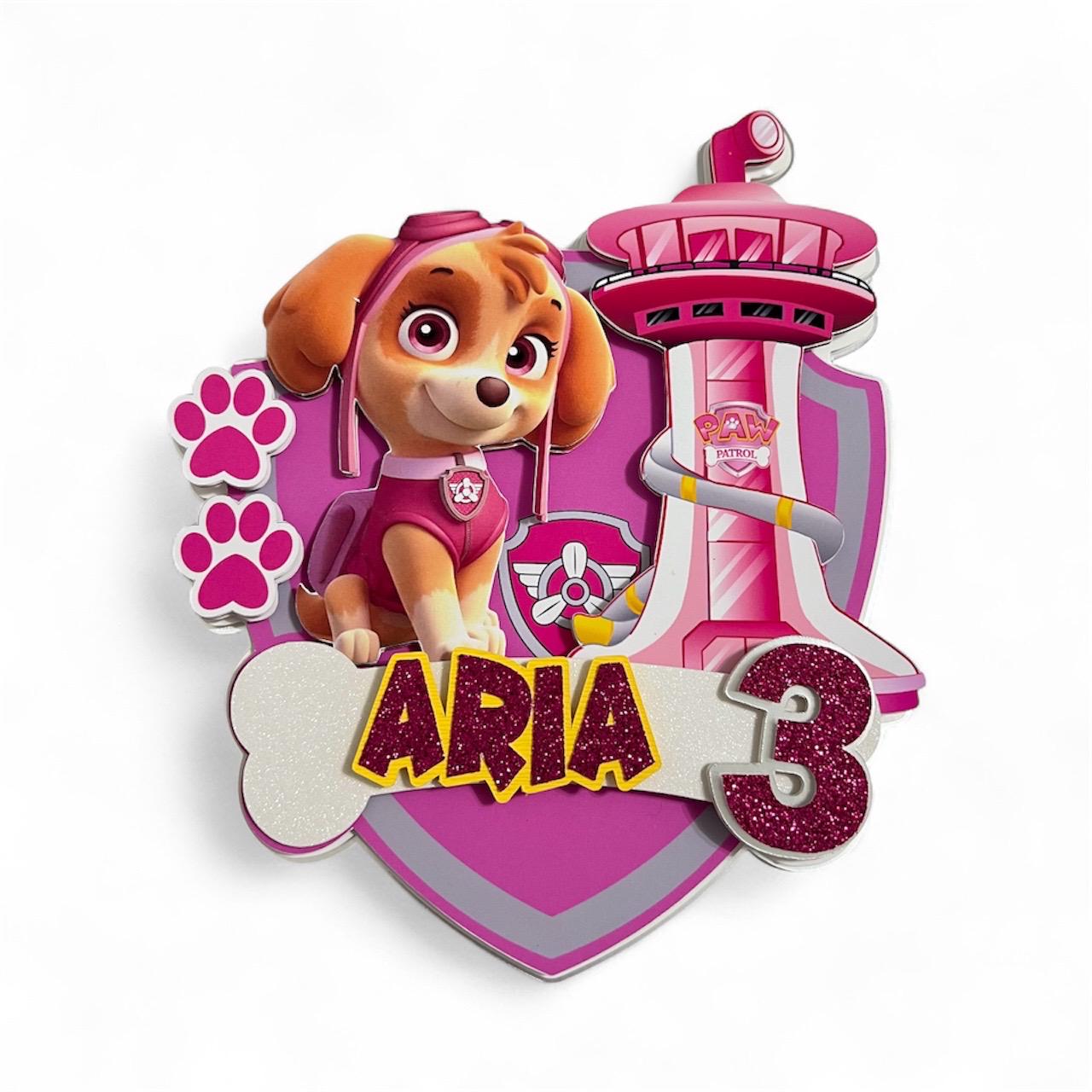 Skye Cake Topper, Skye Party Birthday, Skye Birthday, Skye Theme, Skye ...