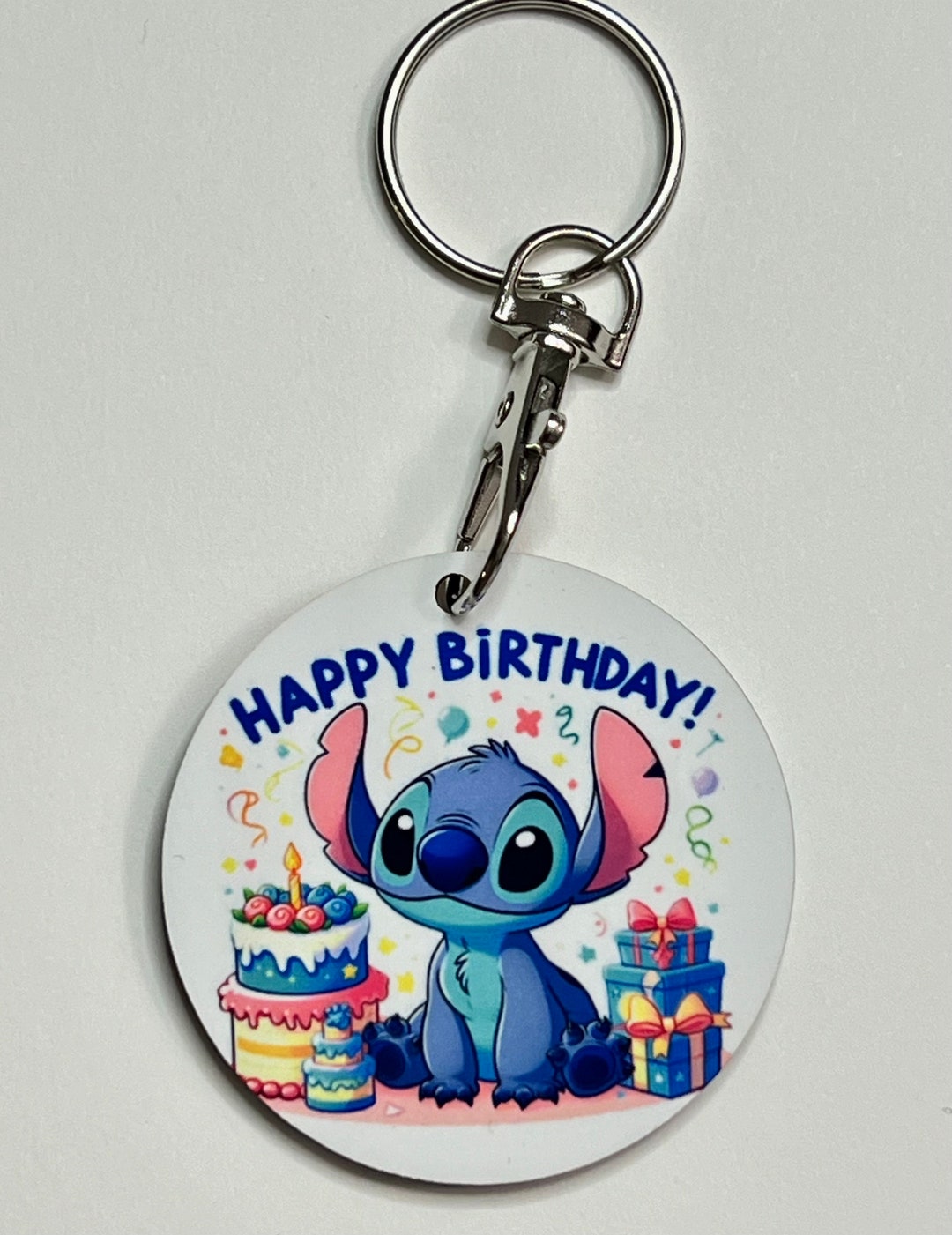 Custom Keychains, Keychains for Party, Stitch Keychains, Souvenir for ...