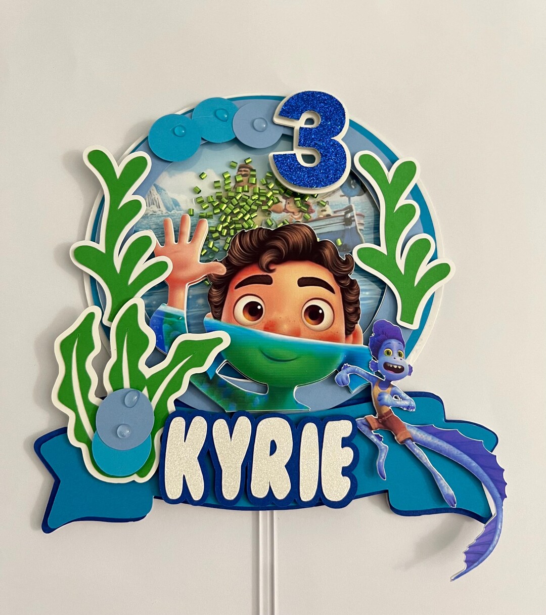 Luca Cake Topper, Luca Birthday Decorations, Luca Party Supplies, Luca ...
