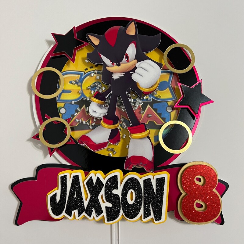Shadow the Hedgehog - Etsy